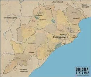 Download Odisha Map - 5 Ultra HD MAP - UPSC Colorfull notes